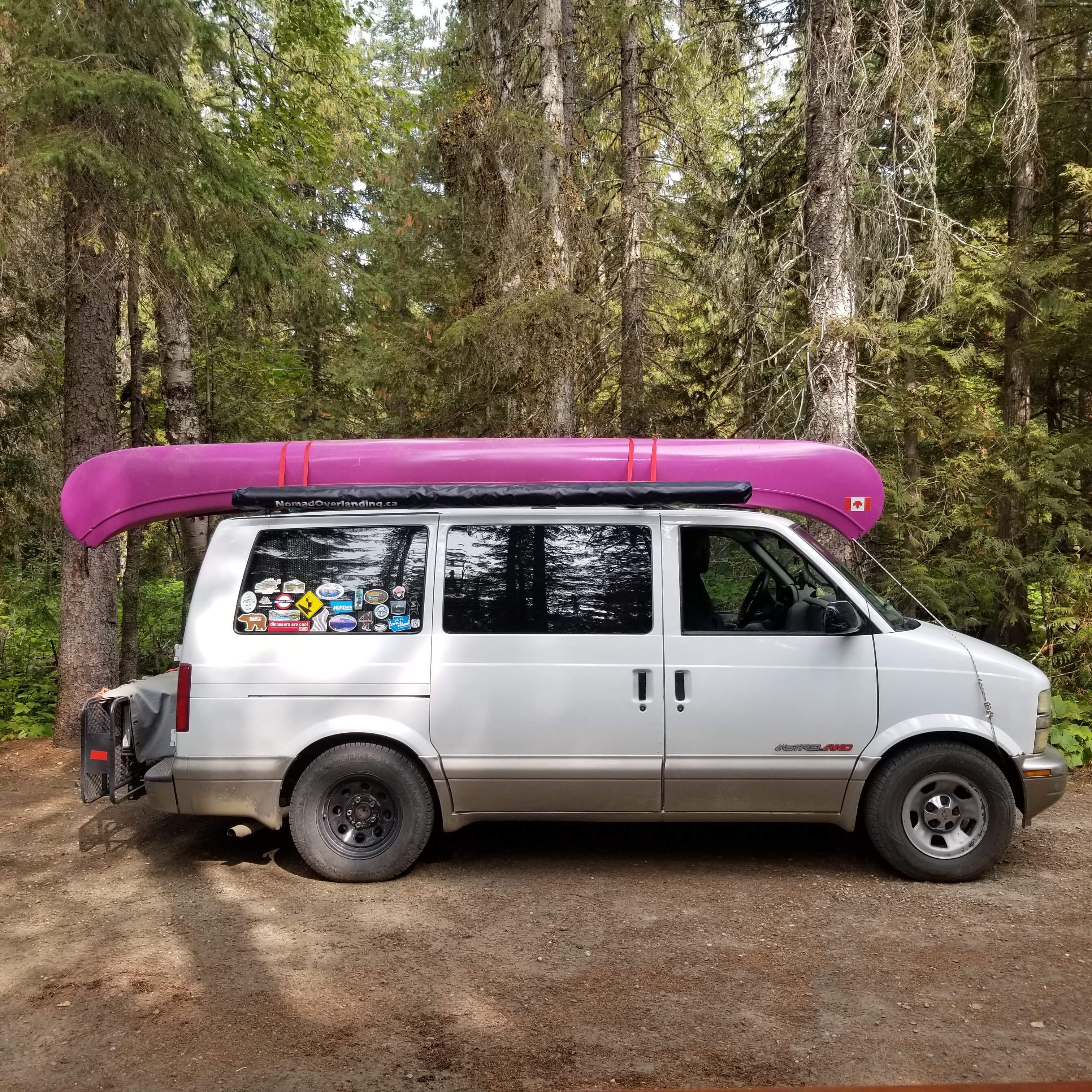 We've been trekking around BC with our new pink mohawk | Scrolller