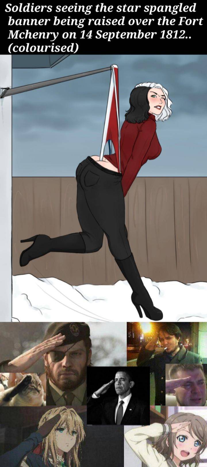 What a Grand Ol' Flag She is. | Scrolller