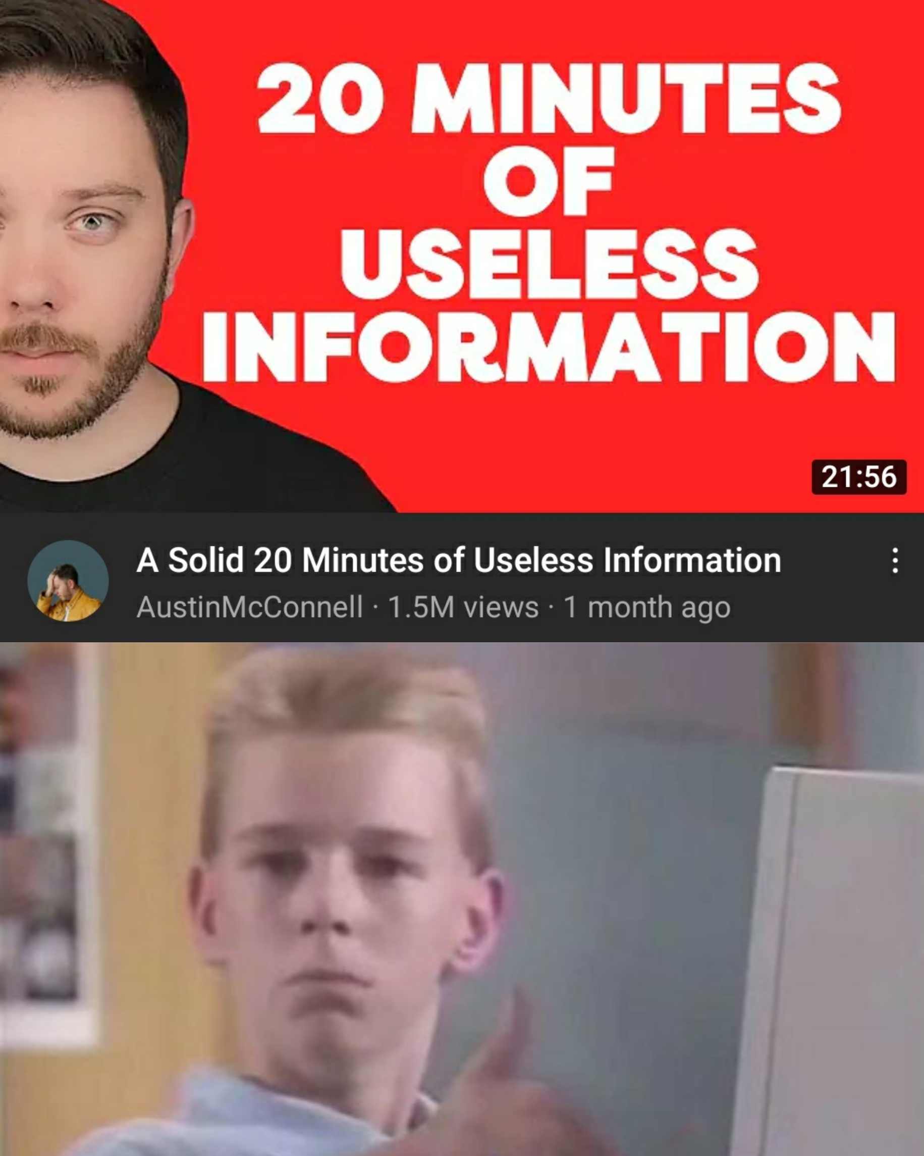 what a useless meme | Scrolller