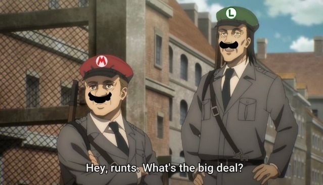 what are the mario bros views on eldians? | Scrolller