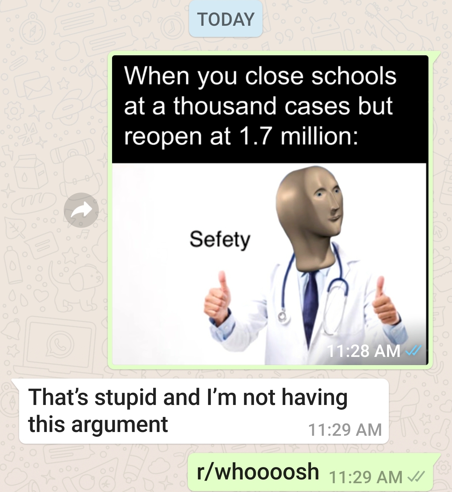 What argument | Scrolller