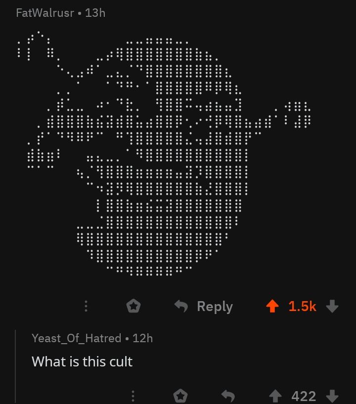 What cult? | Scrolller