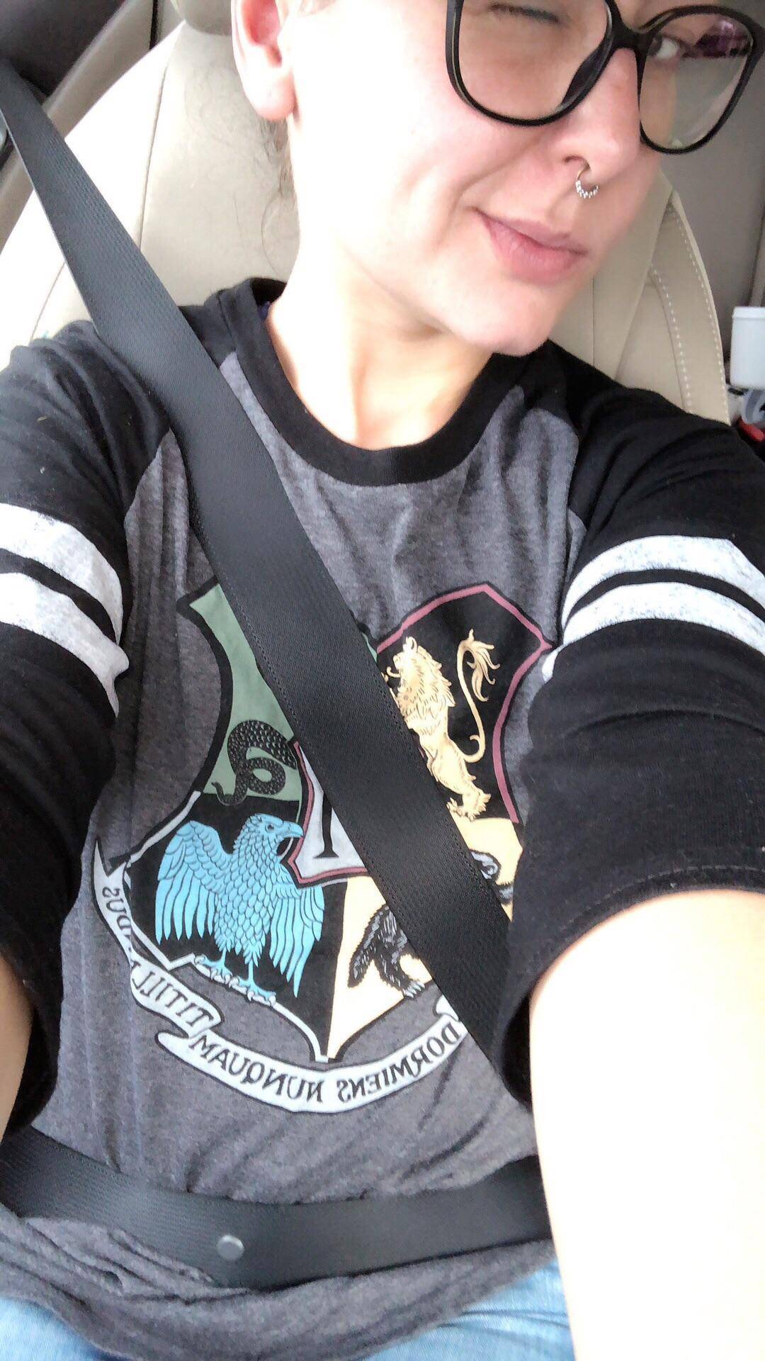 What I’m wearing today. Hogwarts represent! | Scrolller