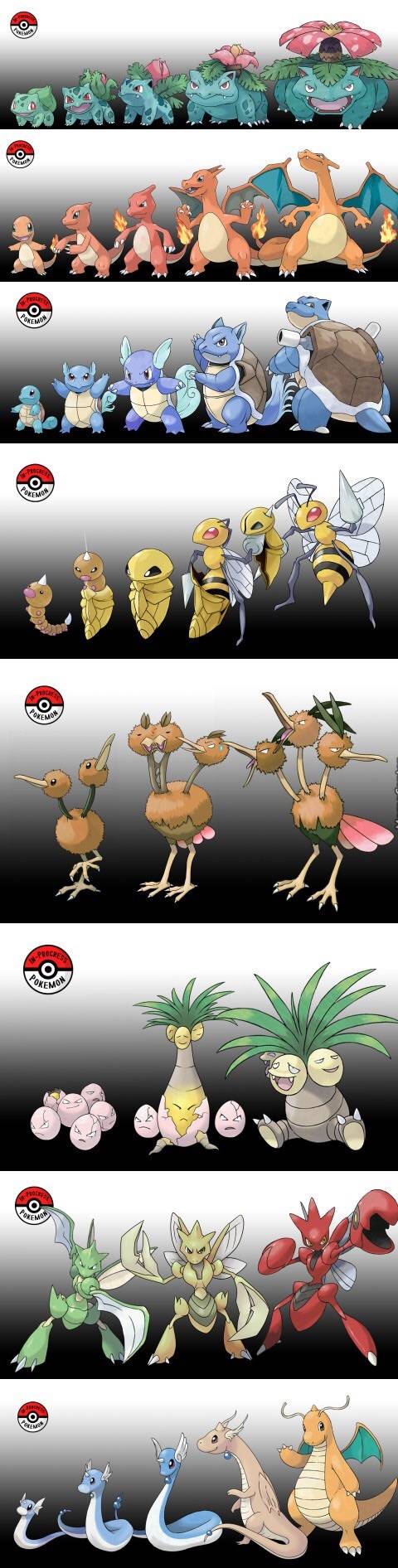 What if Pokemon didn't evolve all at once | Scrolller