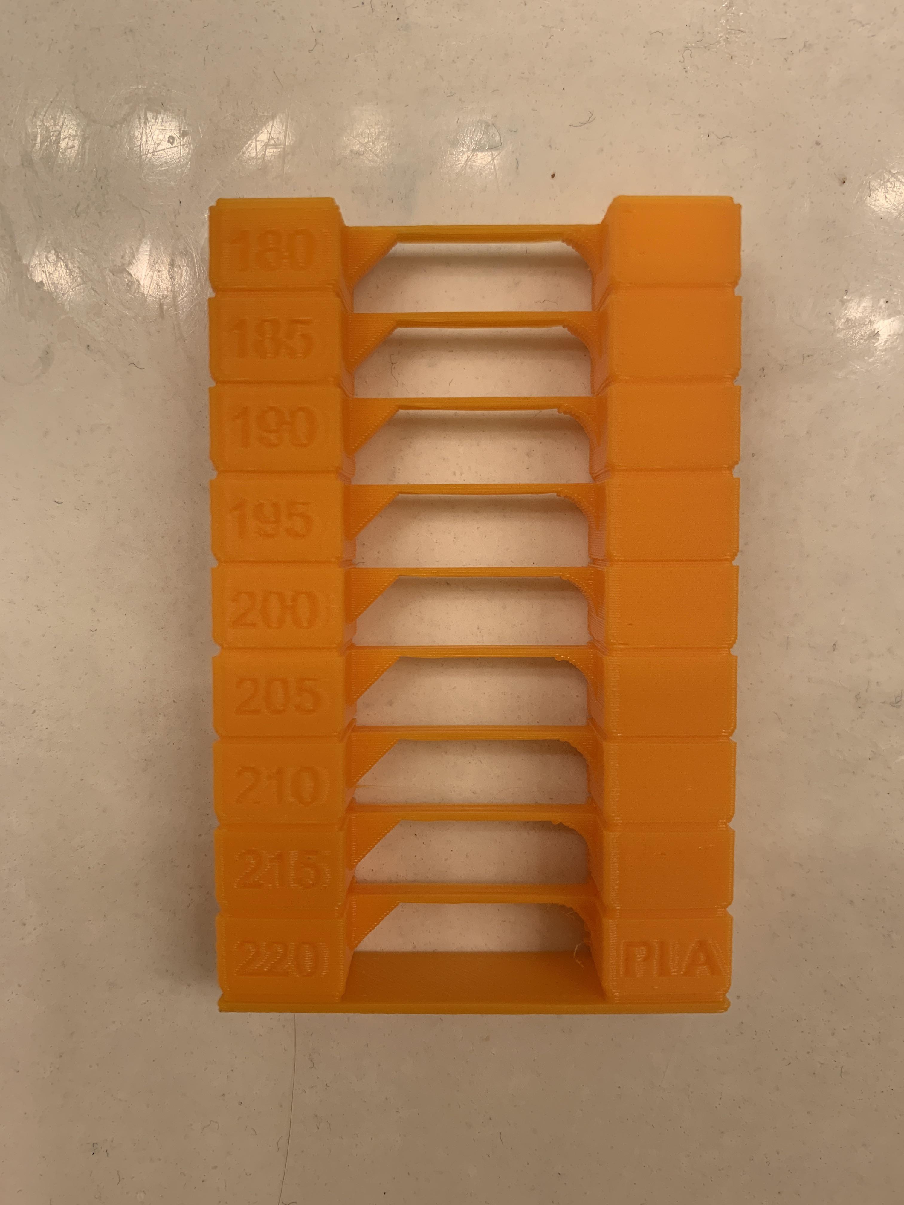 What is my ideal hot end temperature? (Temperature tower) | Scrolller