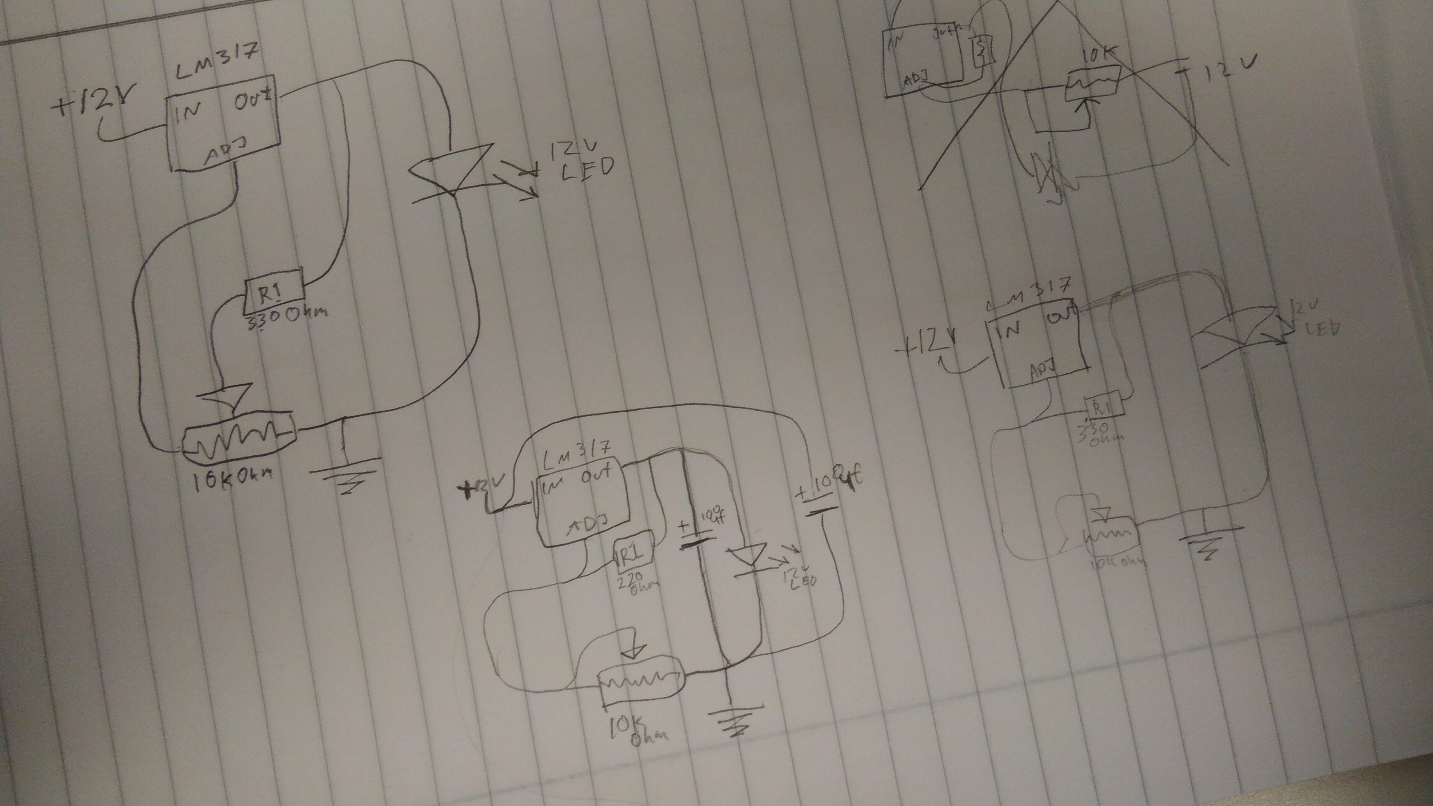 What is the difference between these volt regulating circuits? | Scrolller