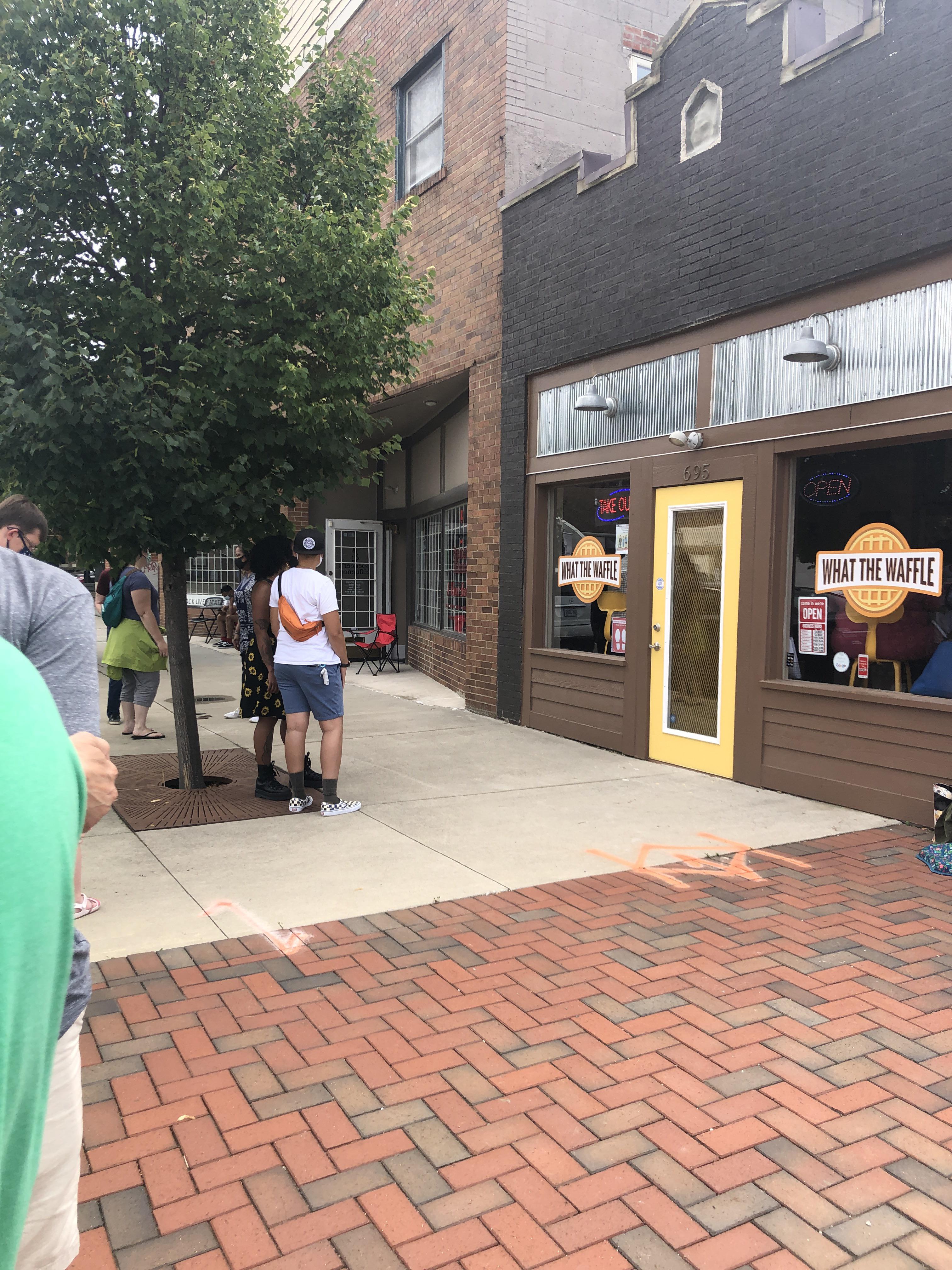 What The Waffle Grand Opening! | Scrolller