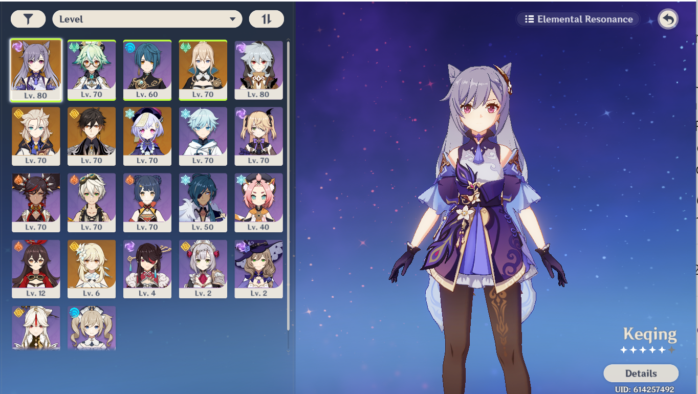 What would be an ideal team comp with Electro Keqing w/ Aquila Favonia? | Scrolller