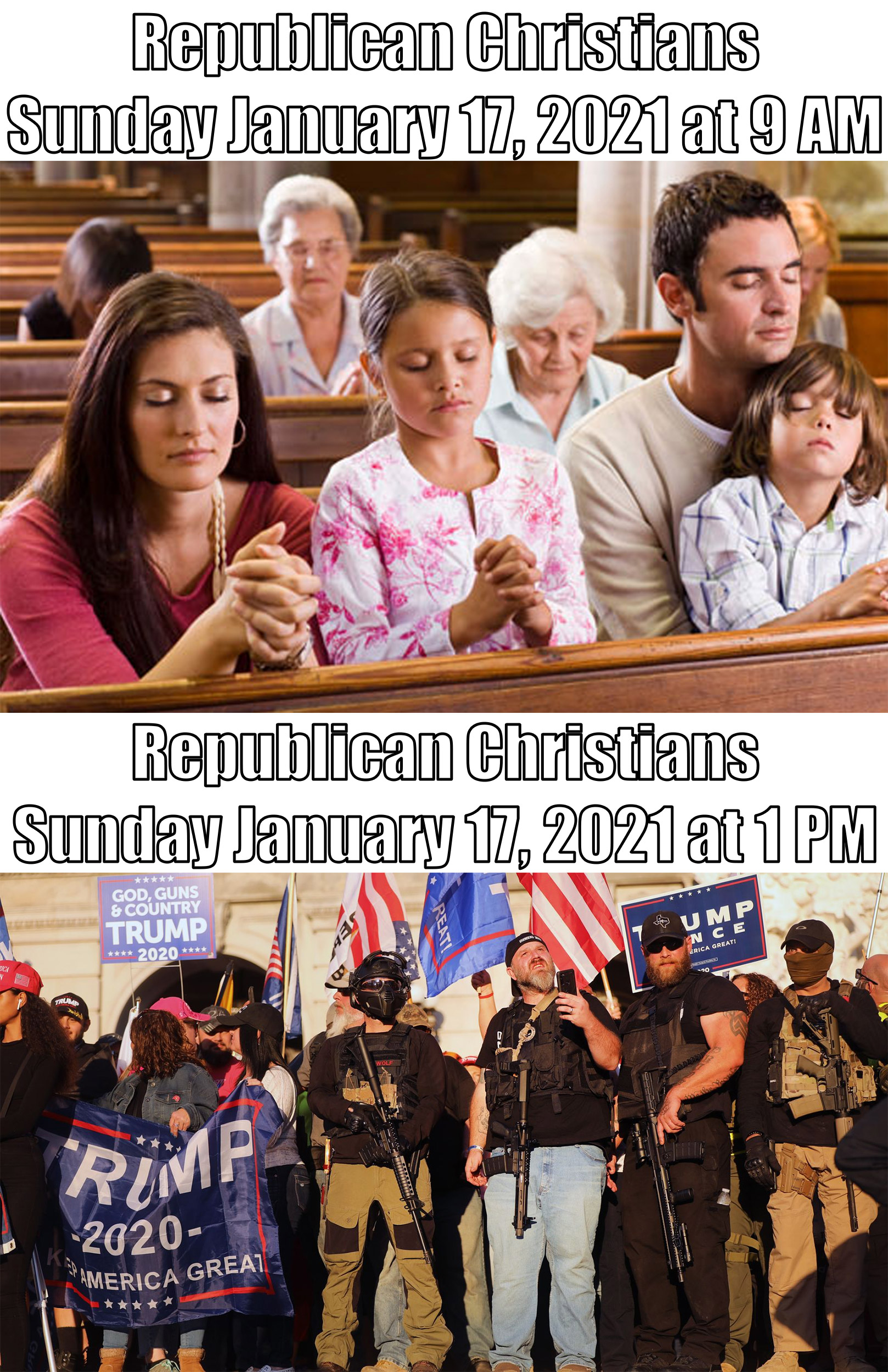 What would Jesus do January 17th 2021? | Scrolller