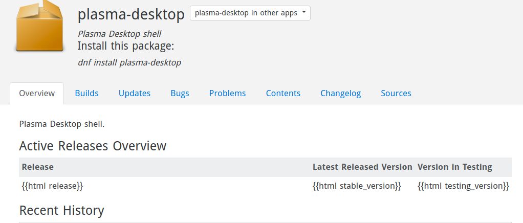 What's happened to Fedora Packages site? broken release. | Scrolller