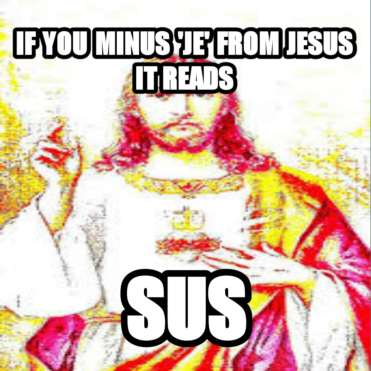 When Jesus is actually SUS | Scrolller