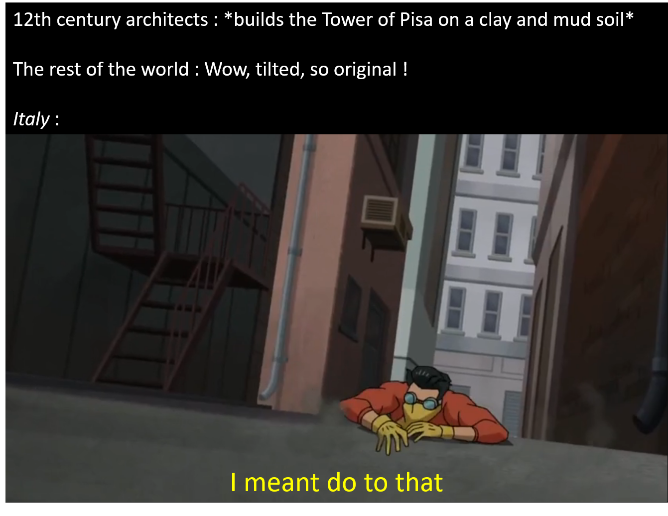 When one of your country's most famous landmark is a falling tower | Scrolller