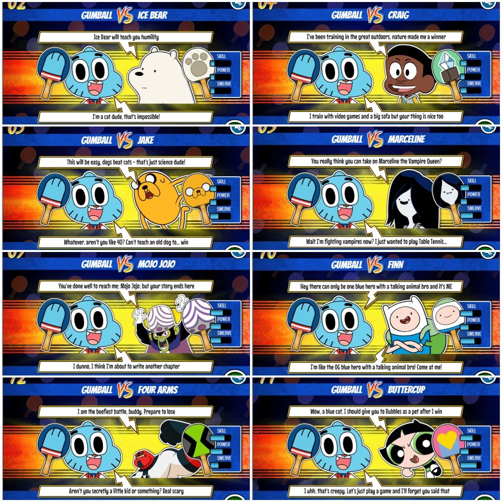 Discover more like Gumball: When the Cartoon Network Table Tennis flash game is a better Gumball ...