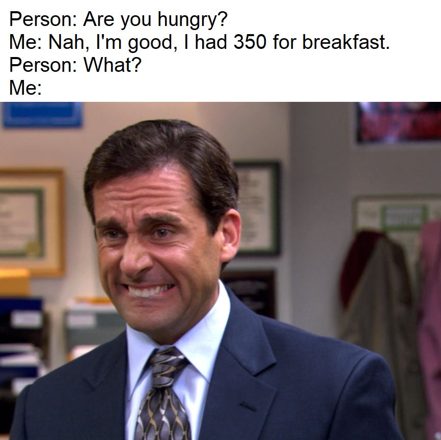 When you accidentally reveal that you only see meals in terms of ... When you accidentally reveal that you only see meals in terms of ...