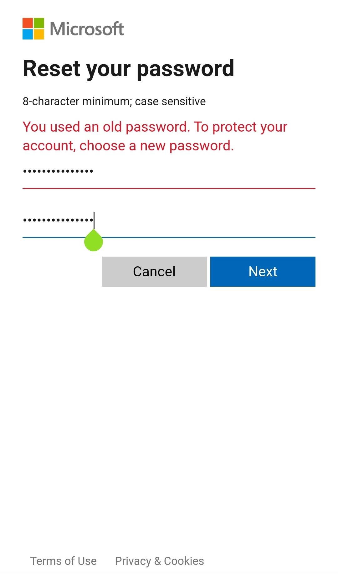 When you have to reset your password and it says this | Scrolller