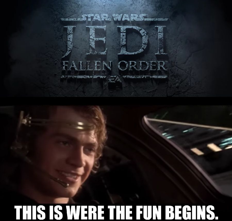 When you realise the Fallen Order is a Prequel | Scrolller