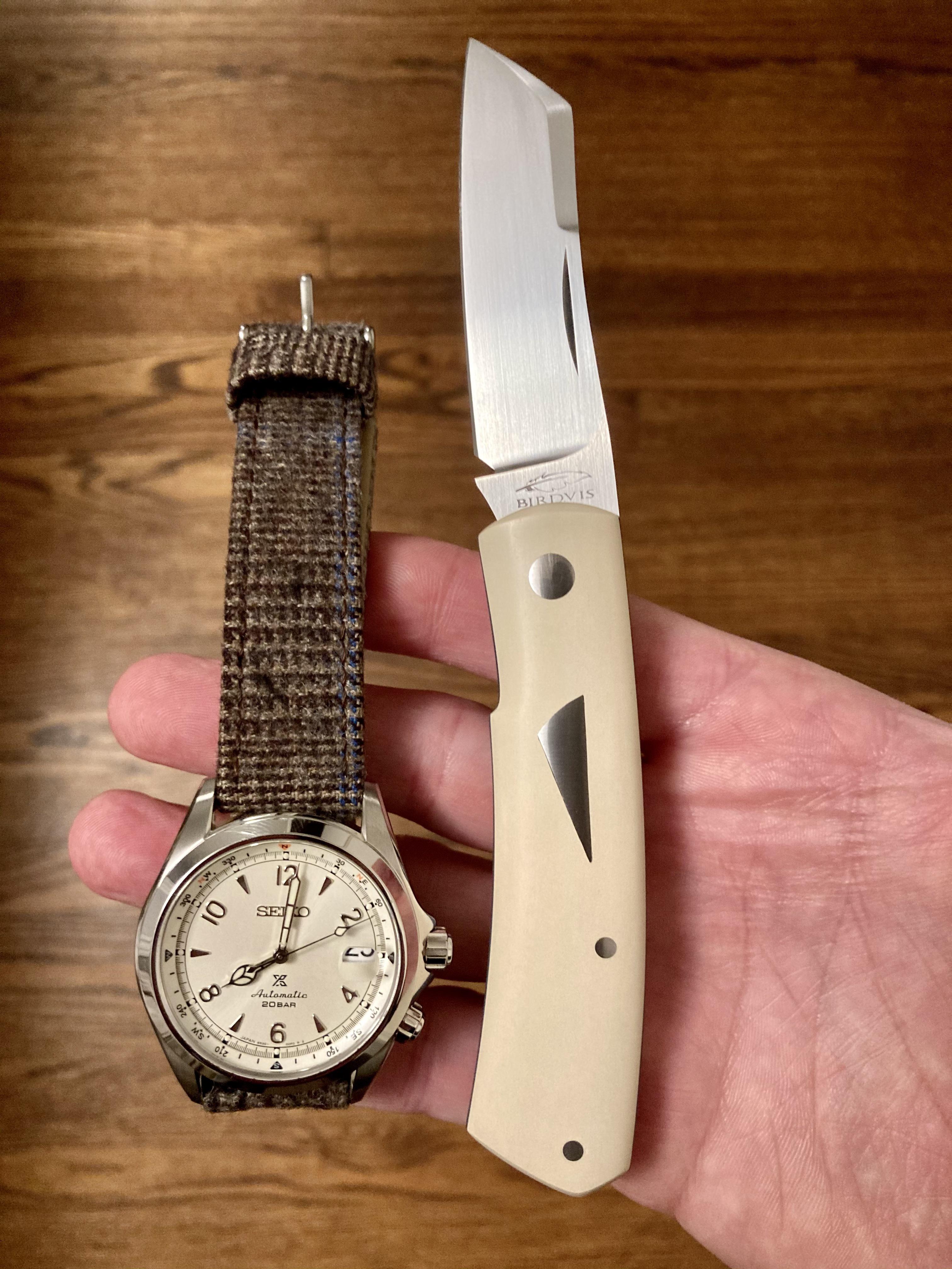 When your micarta matches your dial | Scrolller