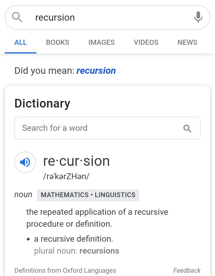 When Youre A Newbie Programmer Learning Recursion Scrolller