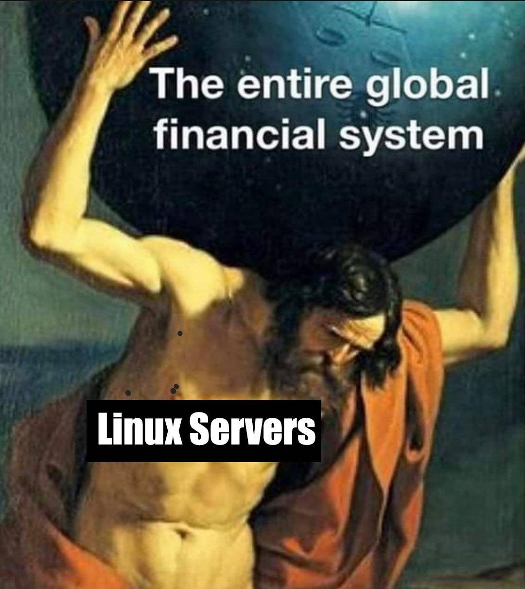 Where would we be without our good ol' GNU/Linux | Scrolller