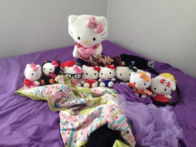 While our Amani is napping, her Daddy did this display since she’s a Hello Kitty lover ️ | Scrolller
