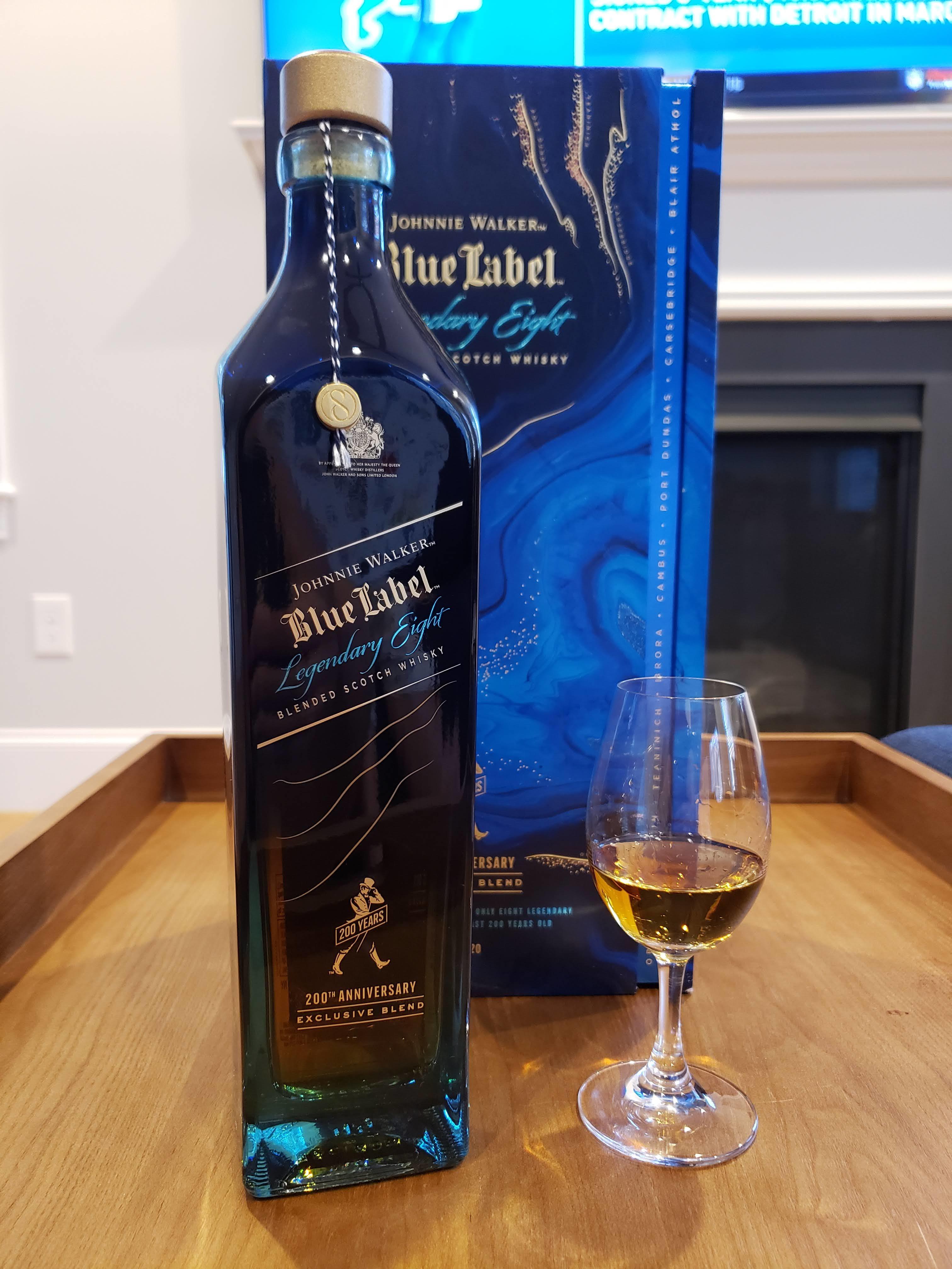 Whisky Review: Johnnie Walker Blue Label "Legendary Eight" | Scrolller