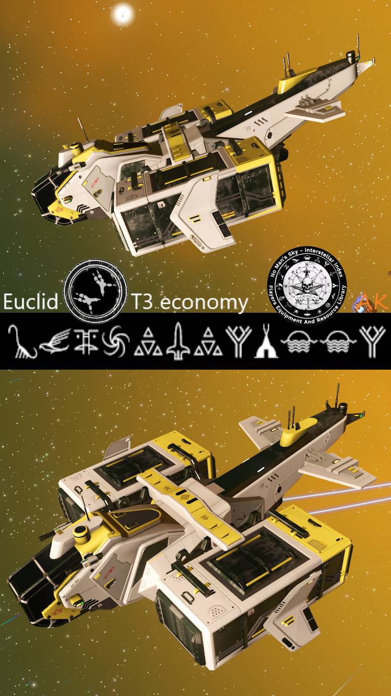 White and Yellow Accents. Pelican Box V-Wing Long Tail Aftershock Hauler. T3 Korvax - Euclid ...