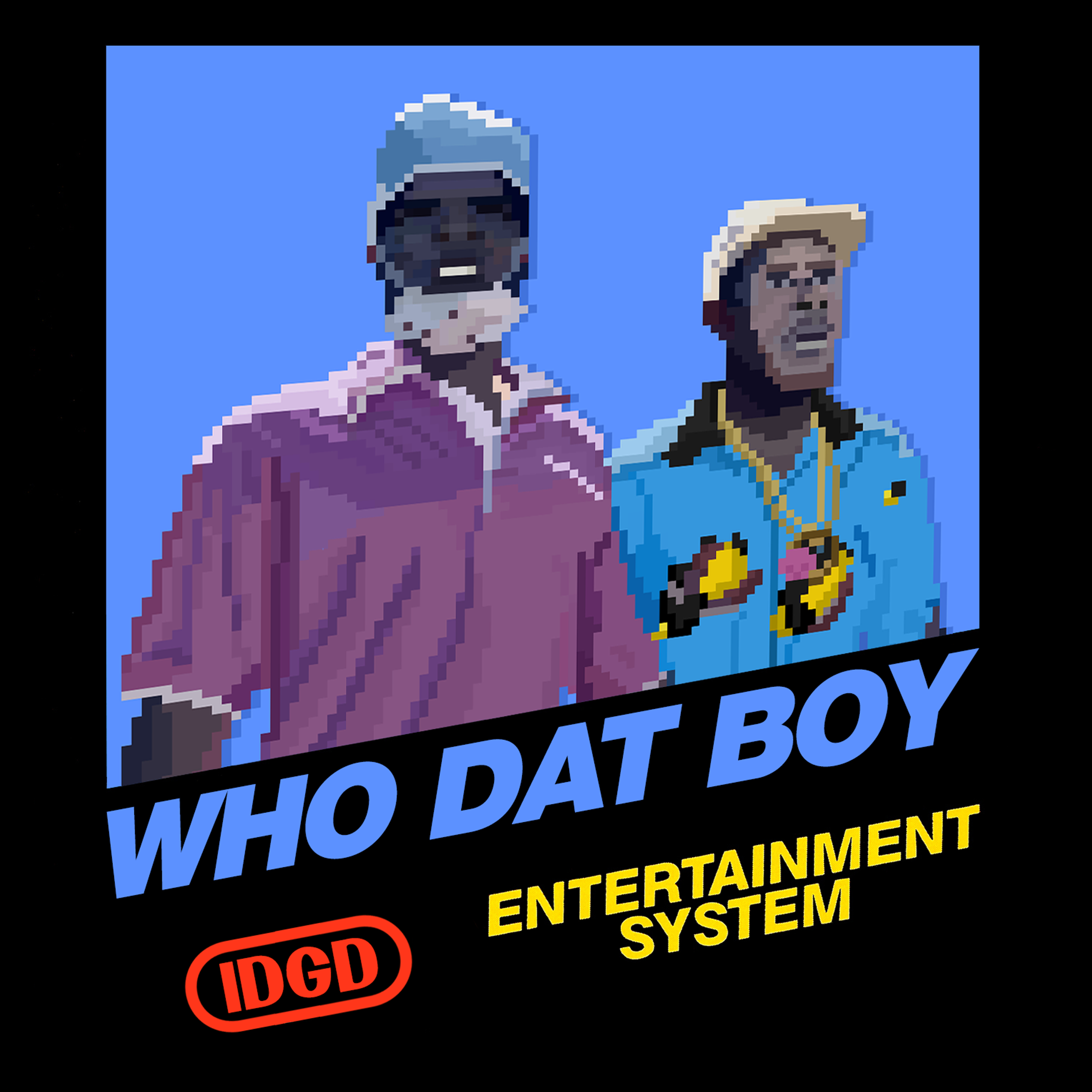 WHO DAT BOY PIXEL ART/GAME COVER (IG:@IDOGRAPHICDESIGN) | Scrolller