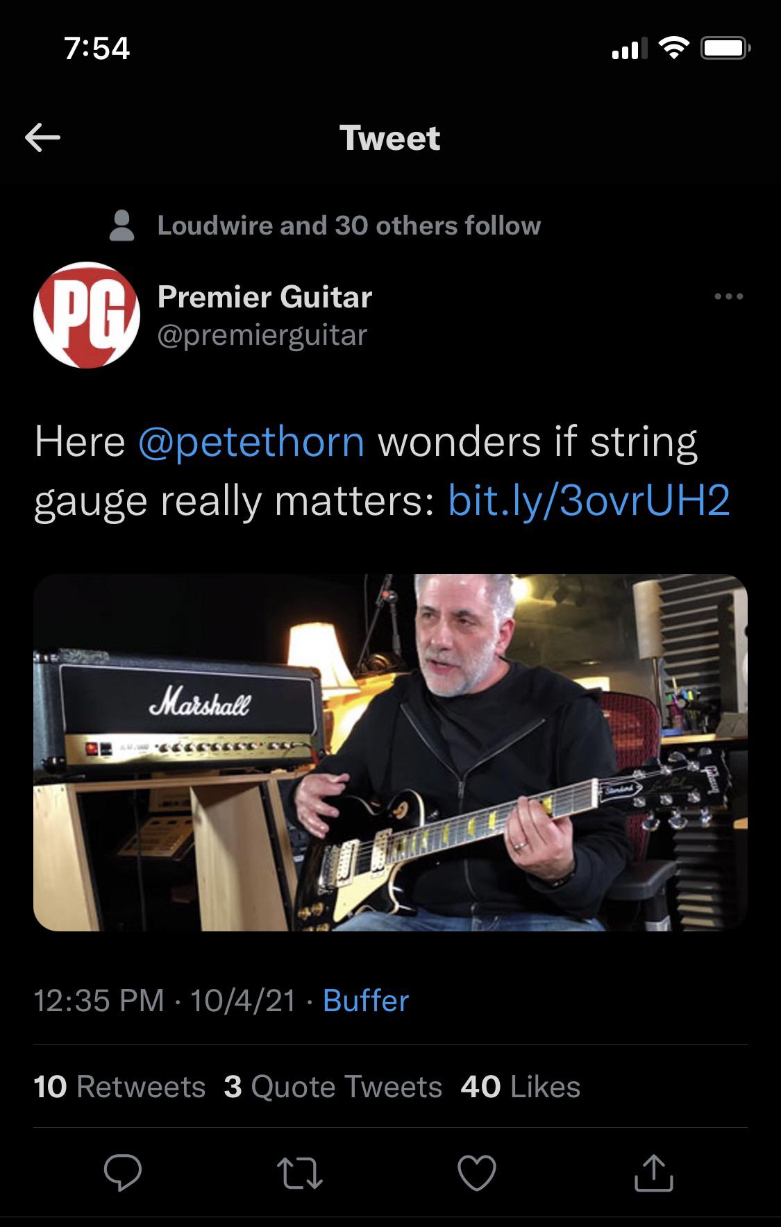 Who here works for Premier Guitar? | Scrolller