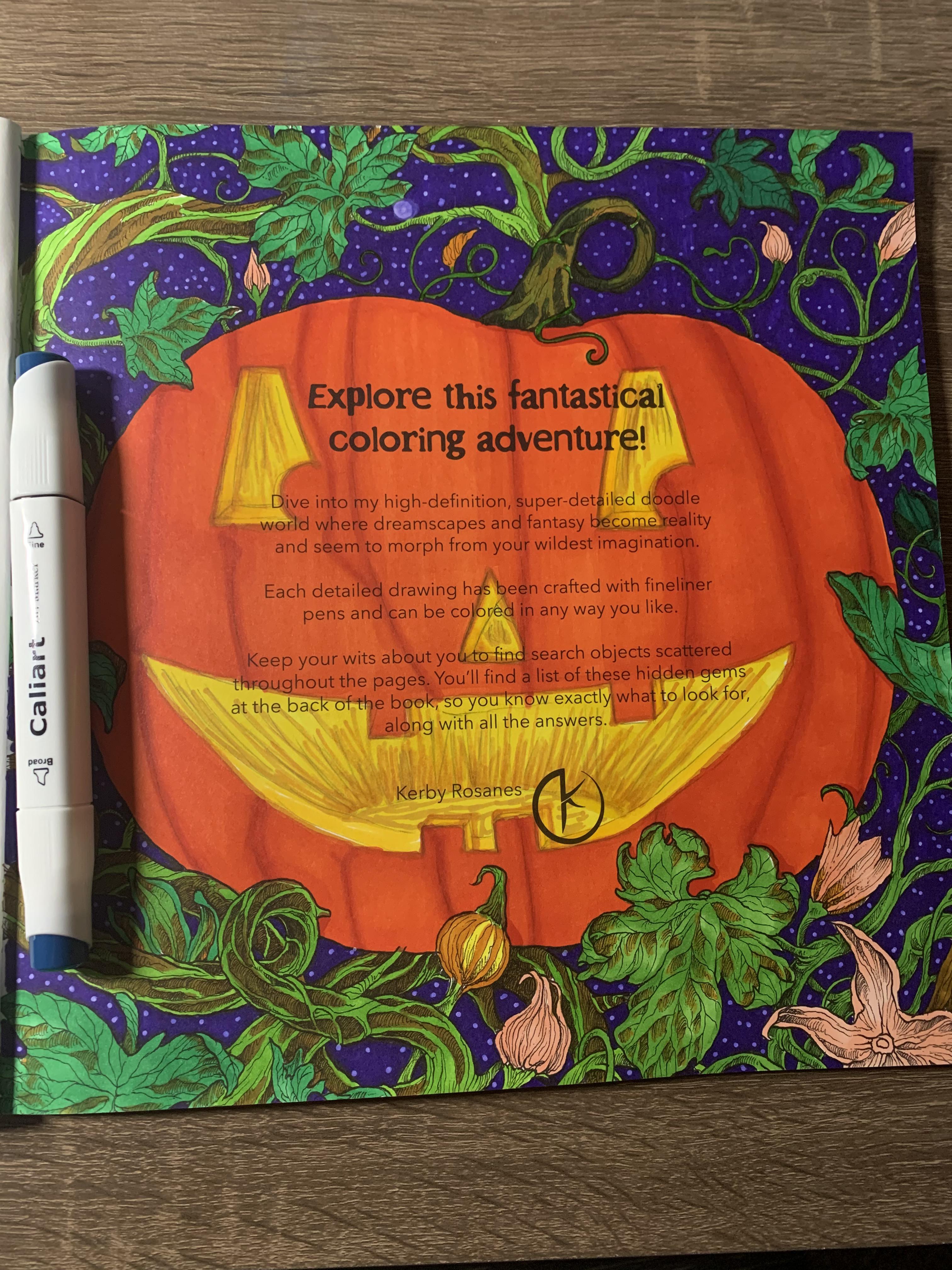 Who says you can’t color the front page? Practicing with alcohol markers. I drew his face and ...