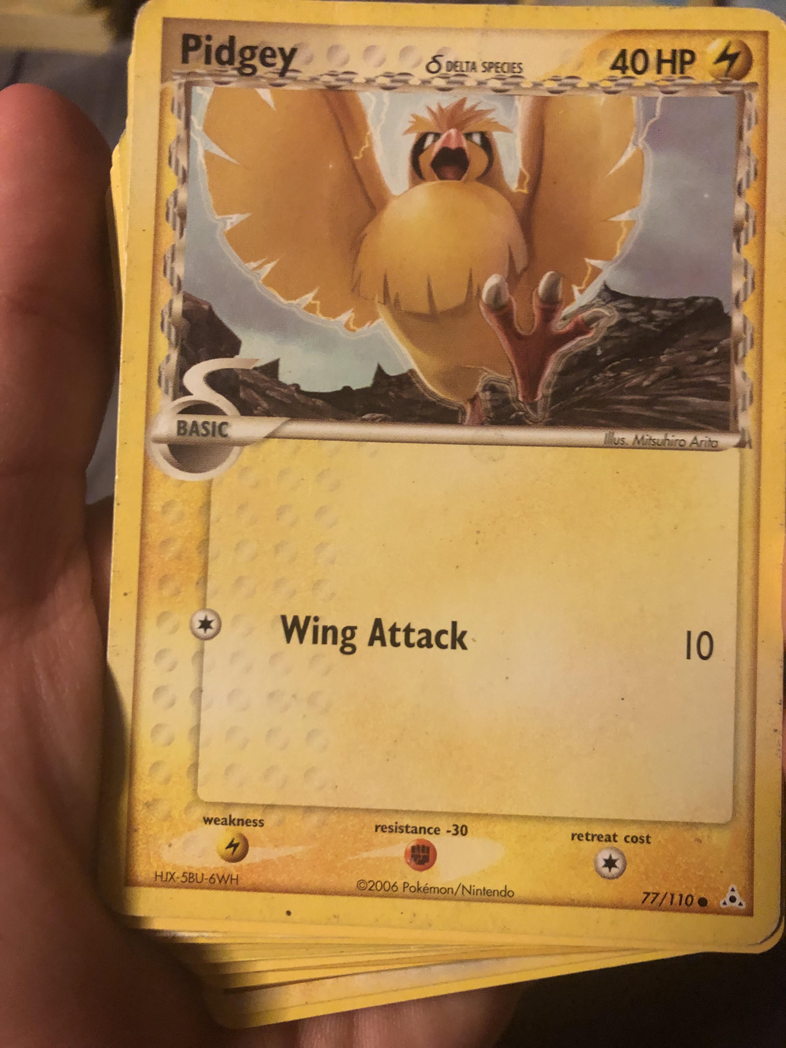 Why did Pidgey used to be a Electric type | Scrolller