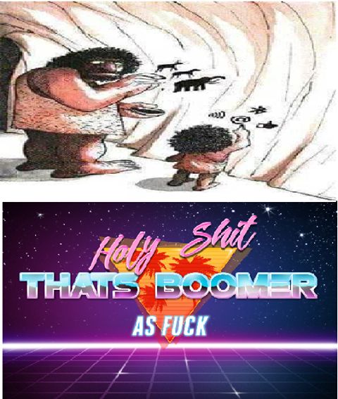 Why do boomers create those images? | Scrolller