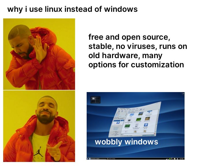 why i use linux instead of windows | Scrolller