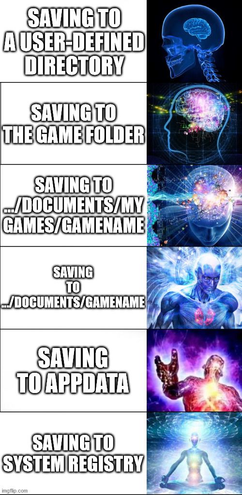 Why is proper save etiquette so hard for devs to figure out? | Scrolller