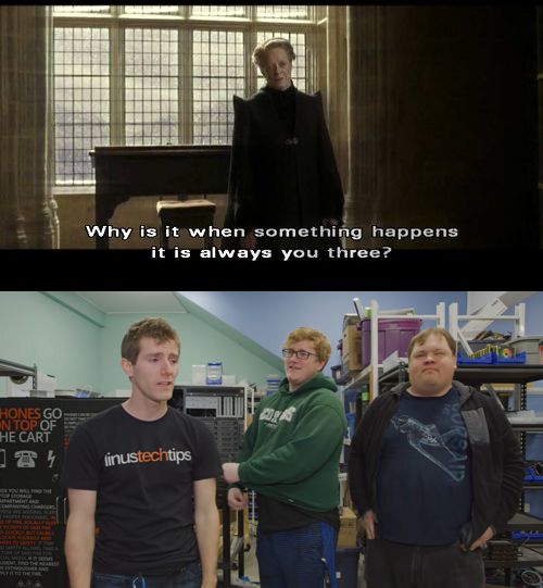 Why it's always you three? | Scrolller