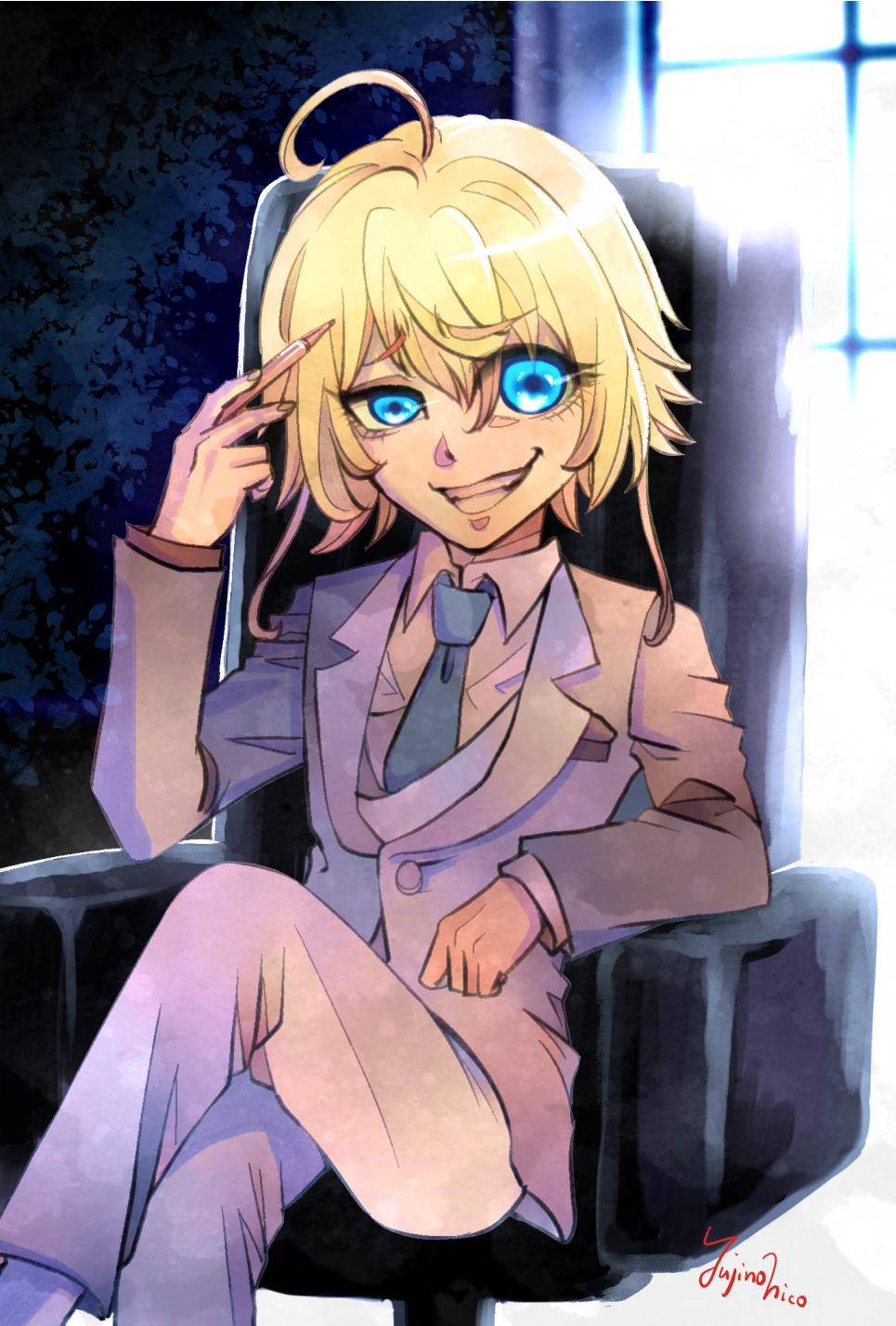 "Why should I be afraid now? Strange men have been coming to kill me since I was nine years old ...