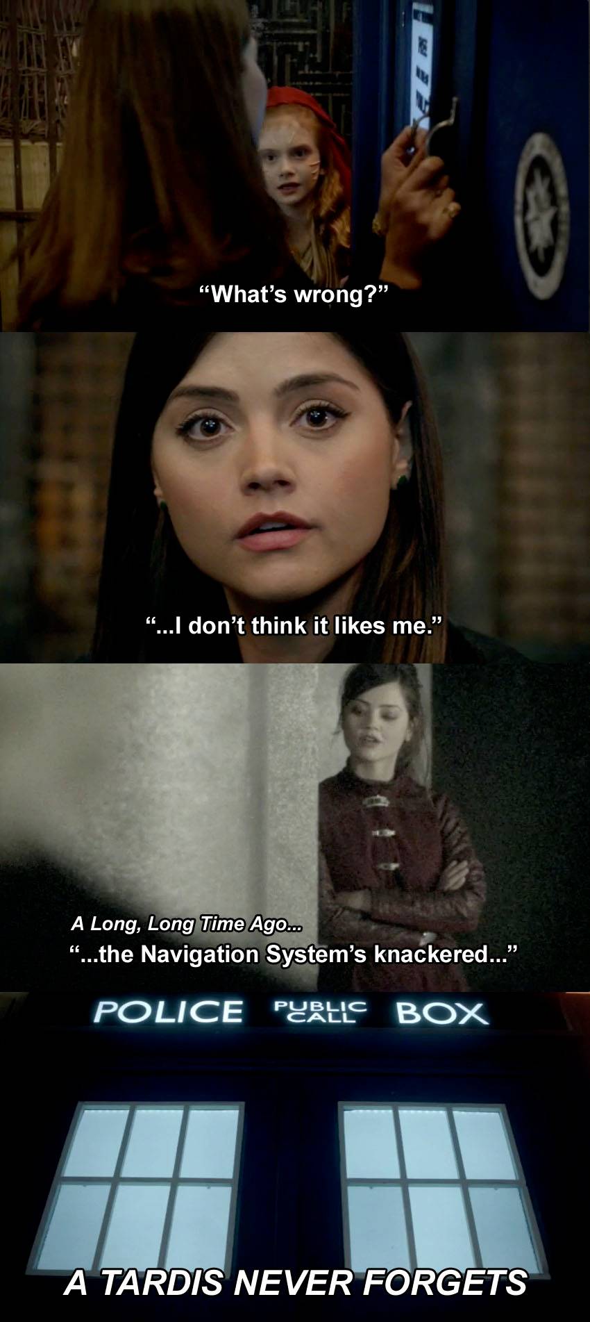 Why The Tardis Didn't Like Clara. | Scrolller