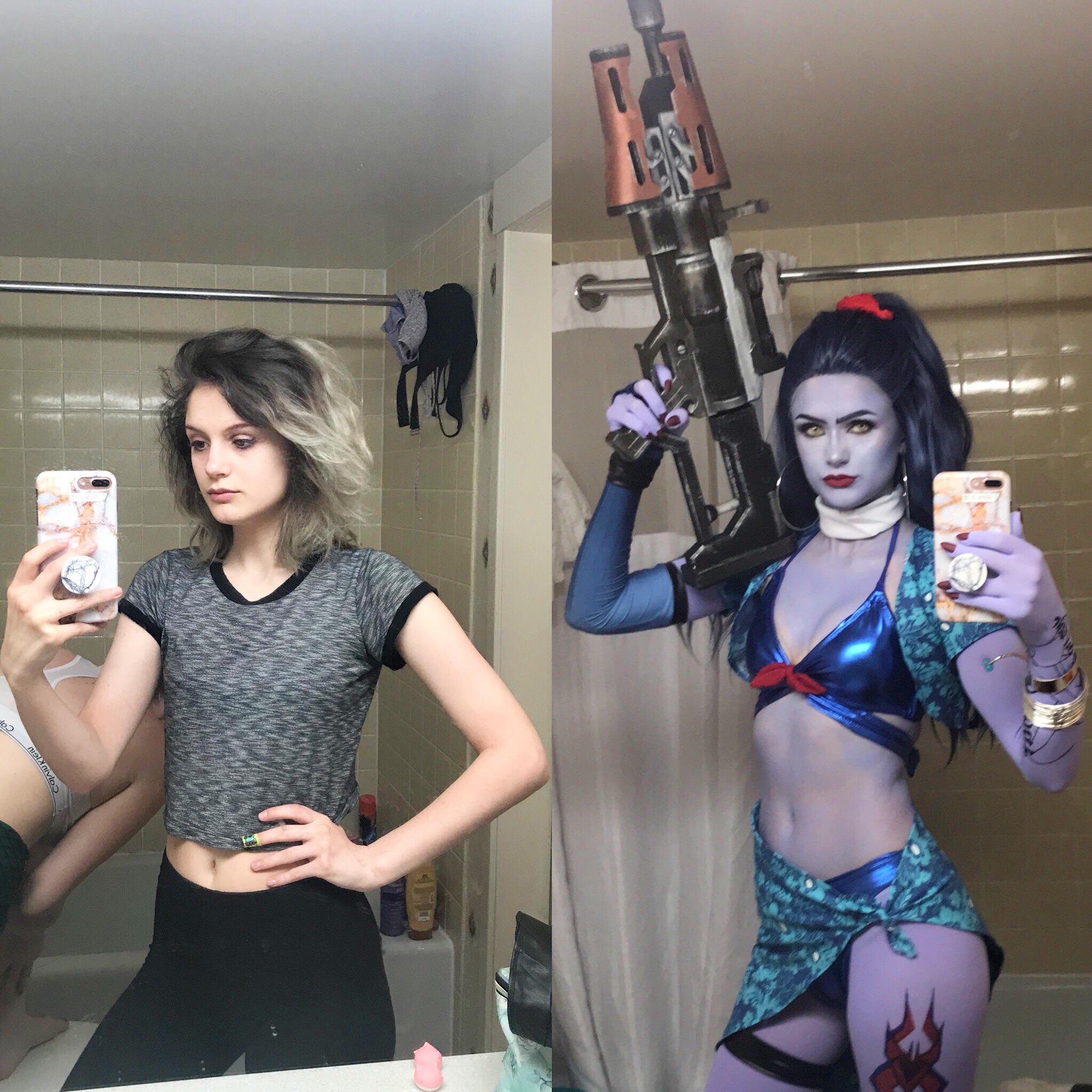 Widowmaker cosplay transformation [self] | Scrolller