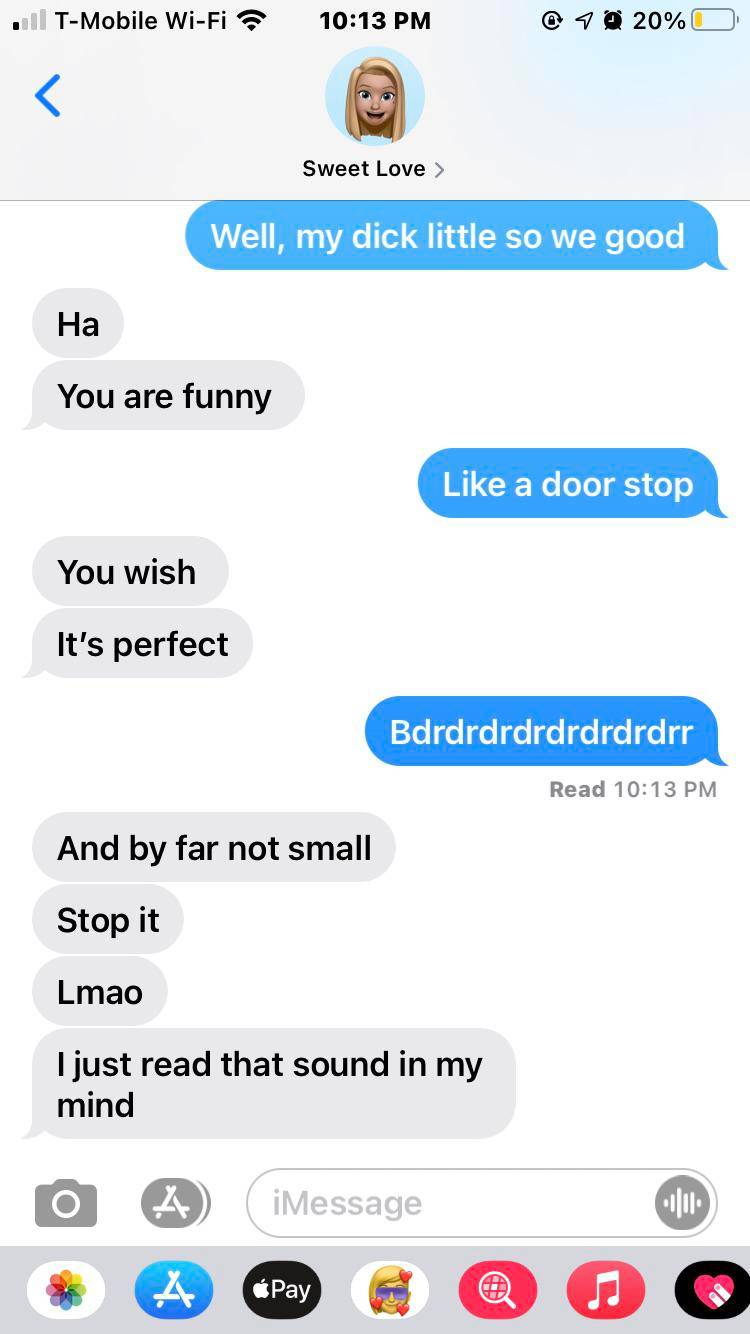 Wife and I funny convo just now. Had to tell someone, I’m still laughing | Scrolller