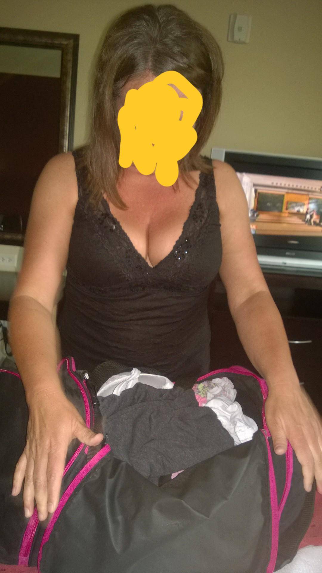 Wife getting ready for the evening. | Scrolller