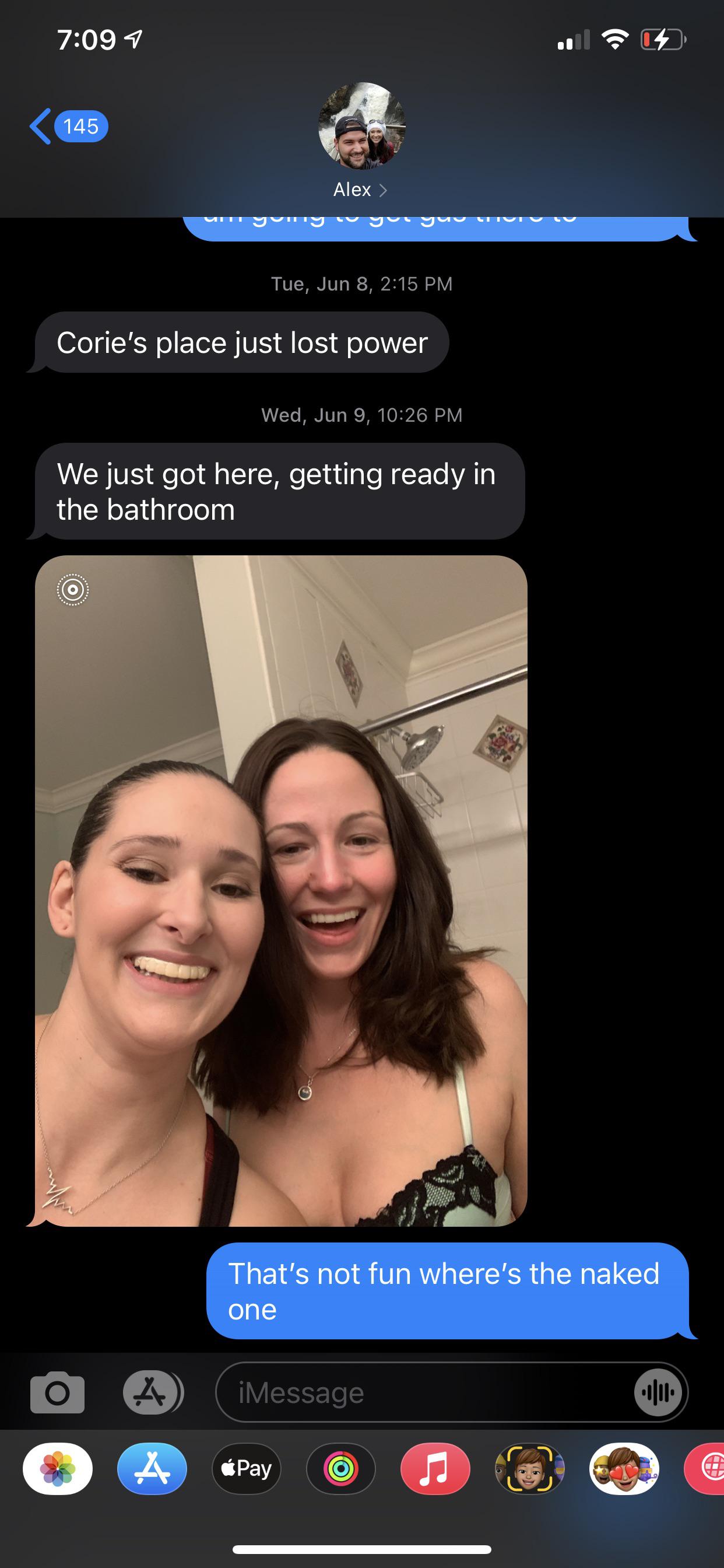 Wife letting me know she and her friend are getting ready for me !!!! | Scrolller
