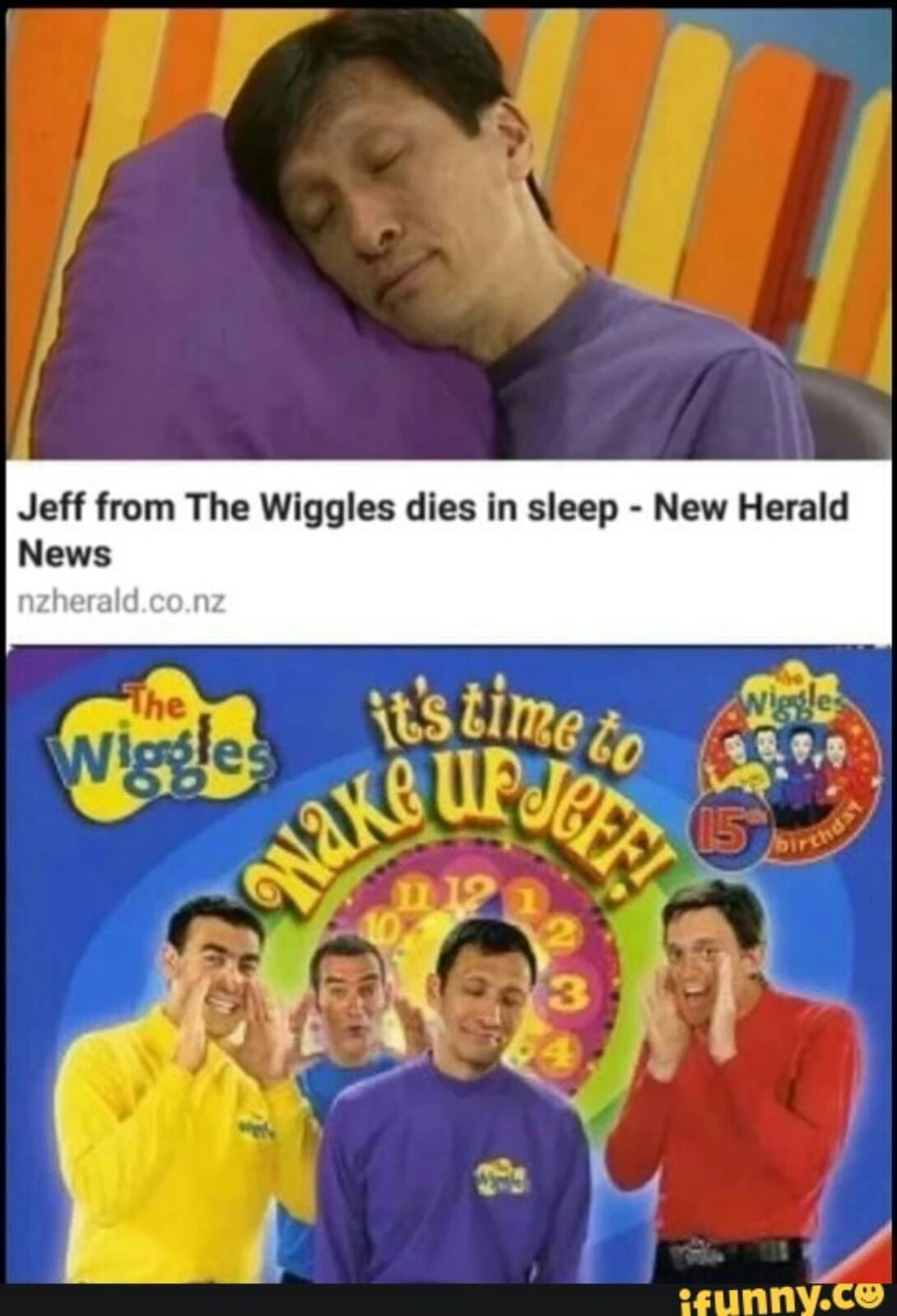 Wiggles will give you the giggle- oh god wait. | Scrolller