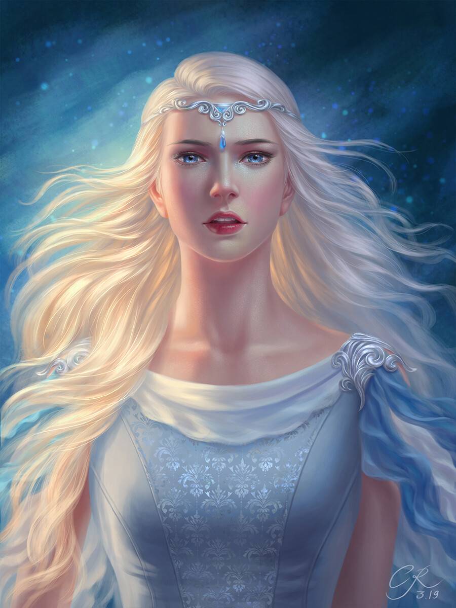Wind Goddess by Crystal Rain | Scrolller