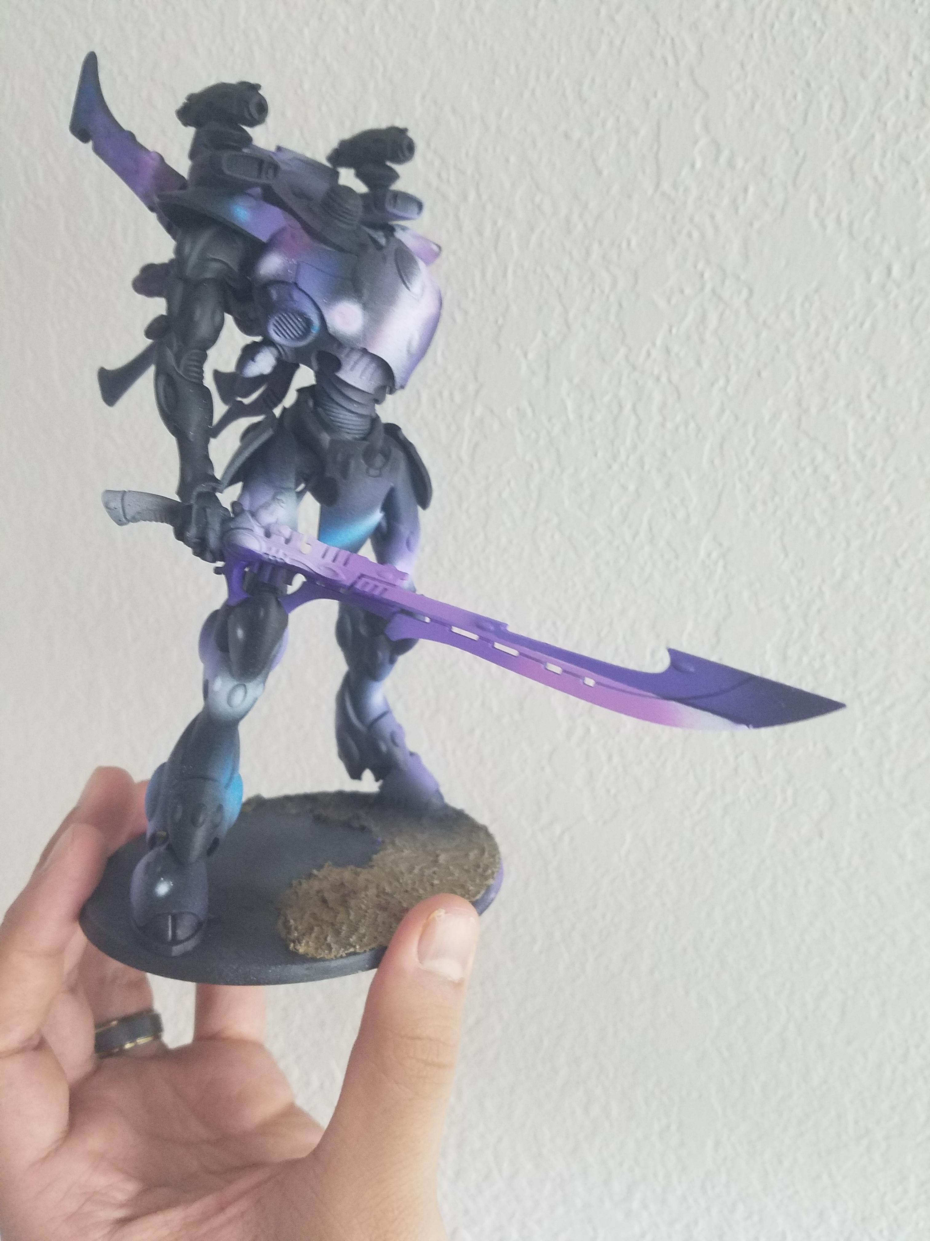 WIP. Galaxy/nebula wraith knight | Scrolller