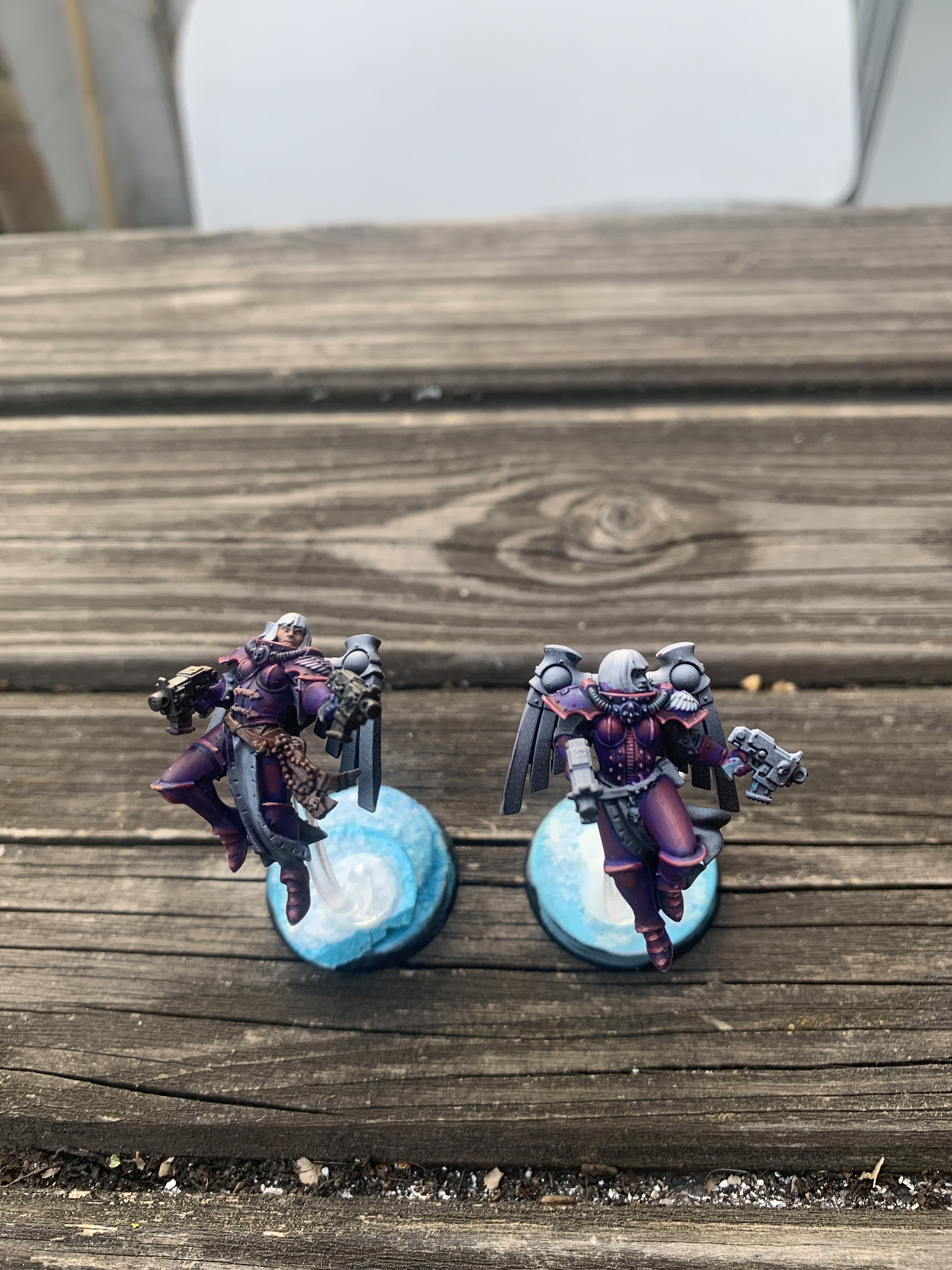 WIP I’m happy with the colour scheme for my Seraphim finally. | Scrolller