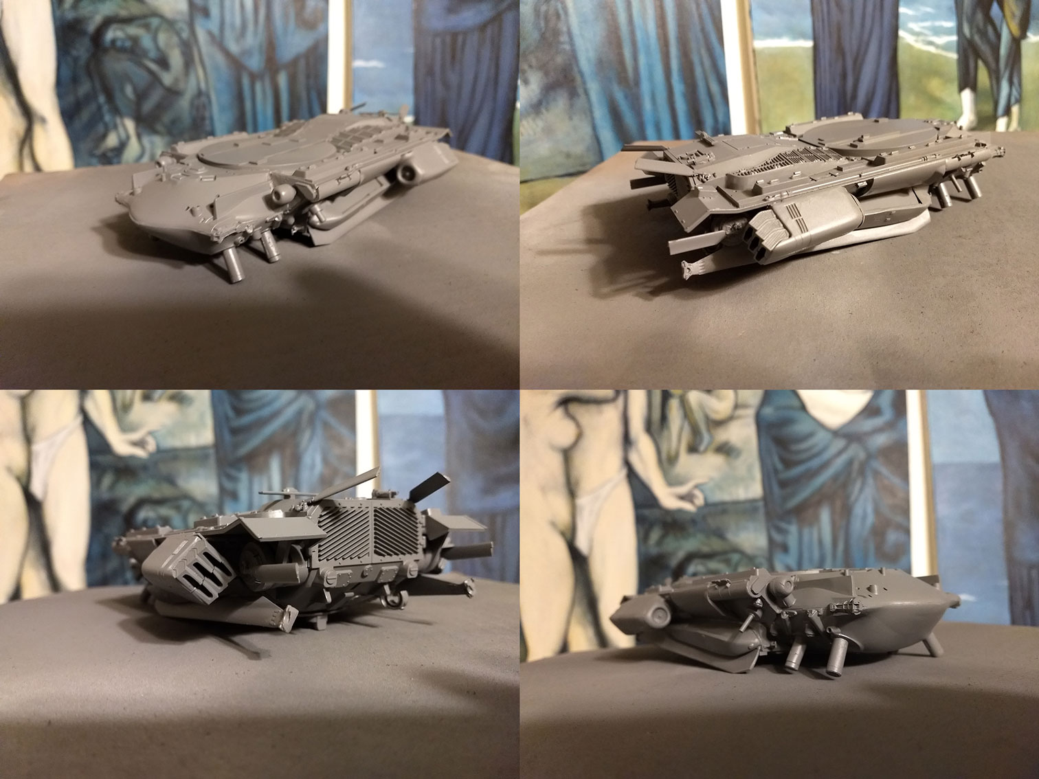WIP Kitbashed Cargo Ship | Scrolller