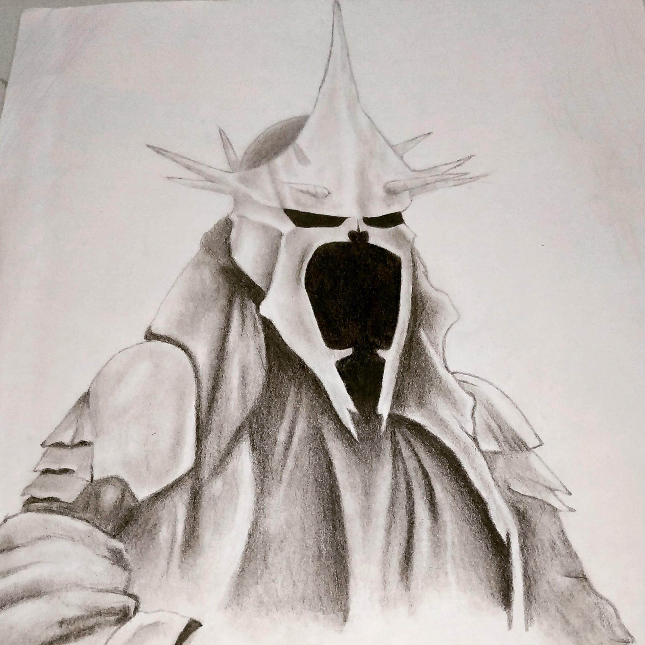 Witch King (lotr) Artist: Me , Medium, 2020 | Scrolller