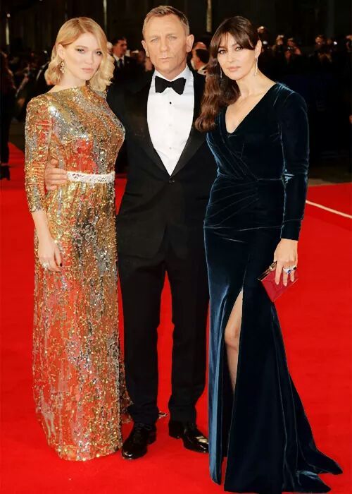 With Daniel Craig, and Lea Seydoux | Scrolller