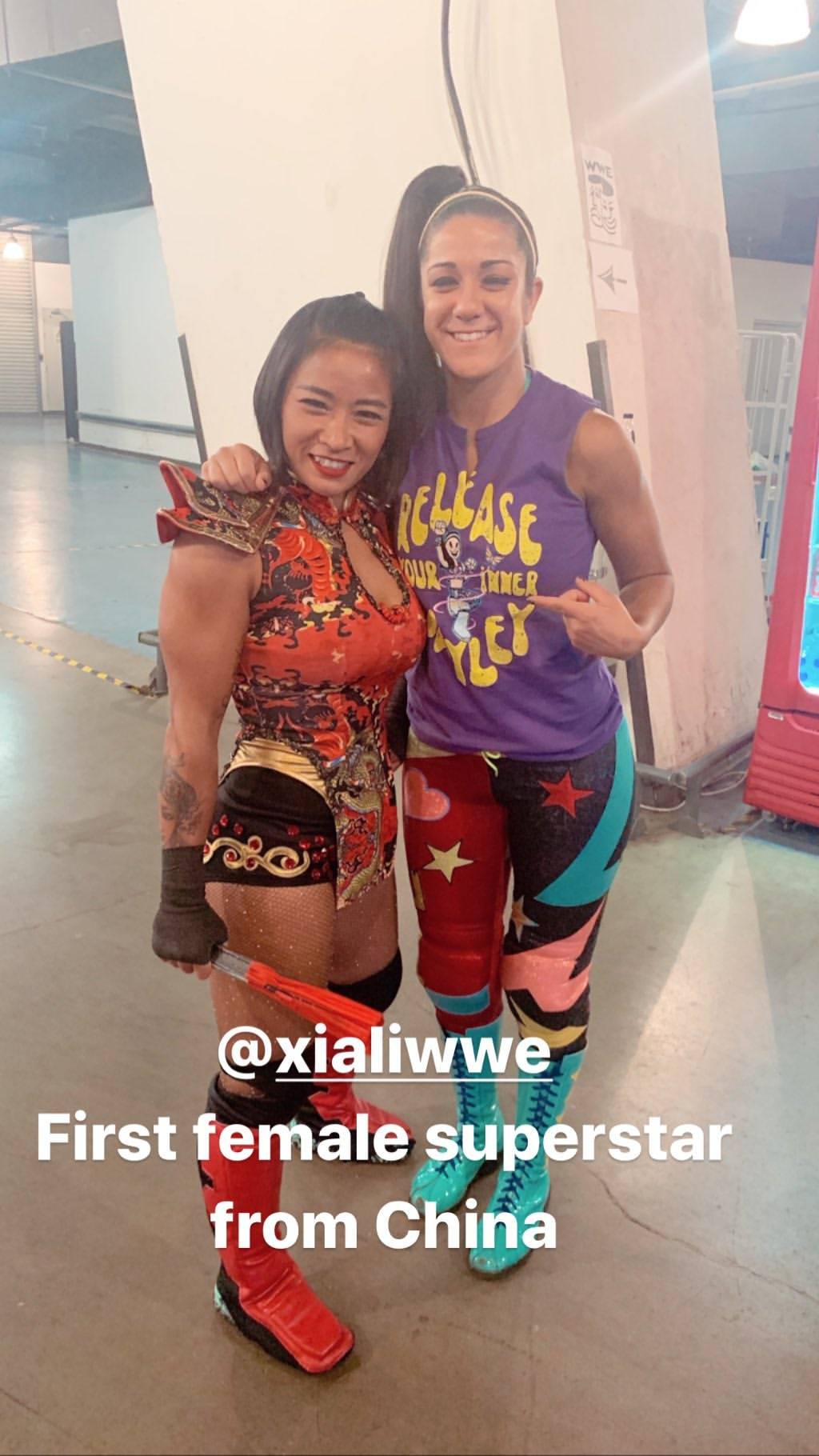With Xia Li from NXT | Scrolller