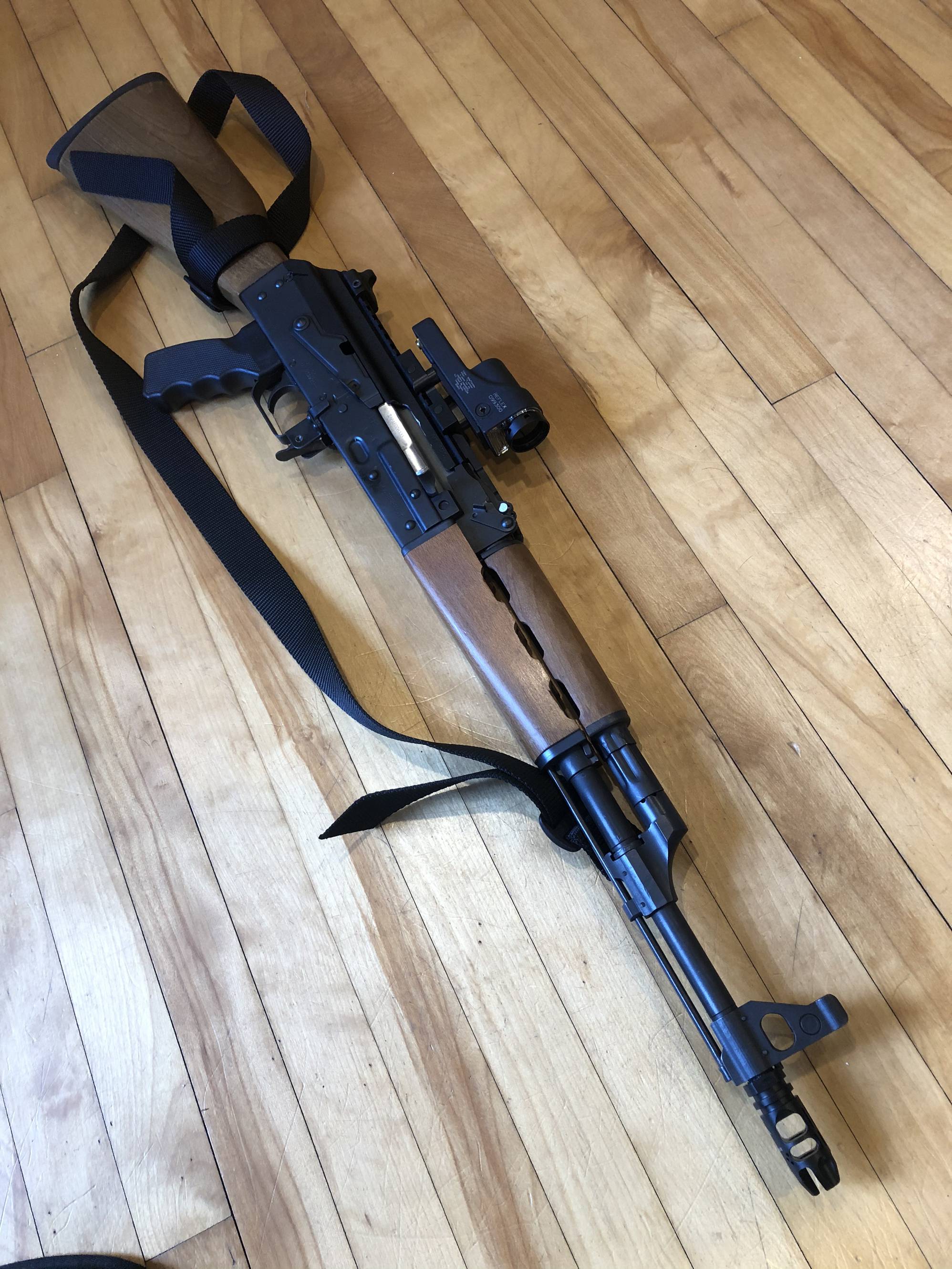 Wood on wood Ak 47 | Scrolller