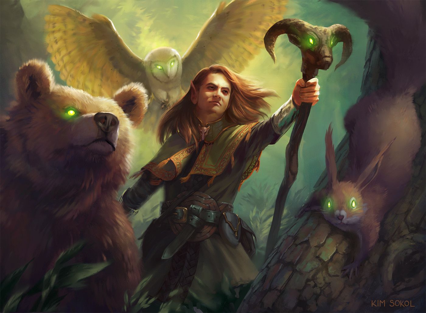 Woodland Summoner by Kim Sokol | Scrolller